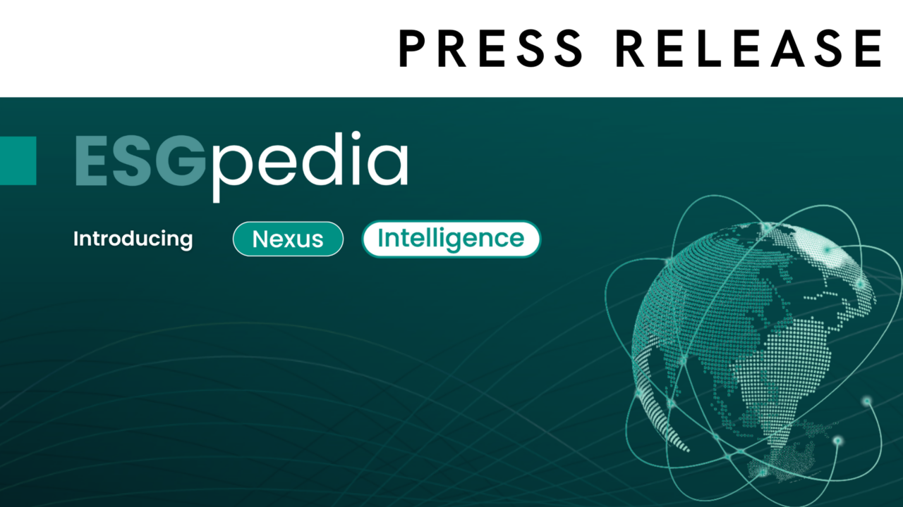 Upgraded ESGpedia platform helps businesses and financial institutions ...