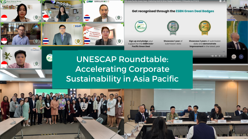 UNESCAP Roundtable: Accelerating Corporate Sustainability in Asia ...
