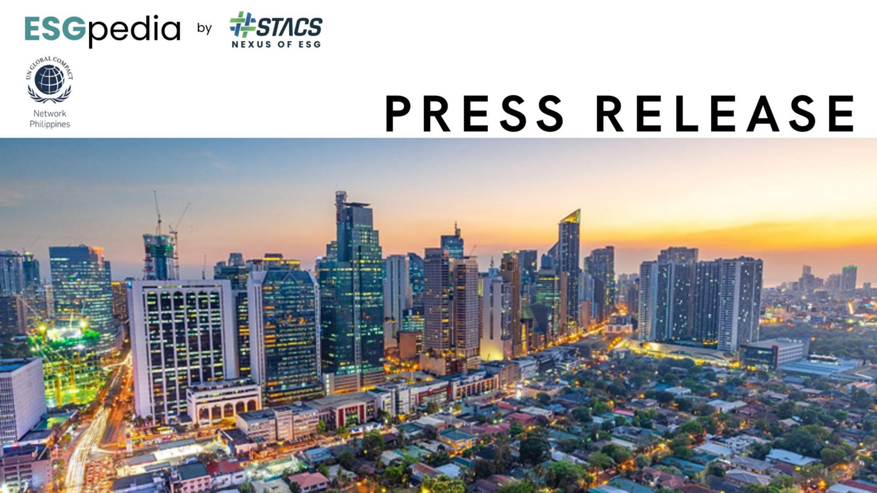 Global Compact Network Philippines and STACS ESGpedia Partner to Help Philippines Businesses ...